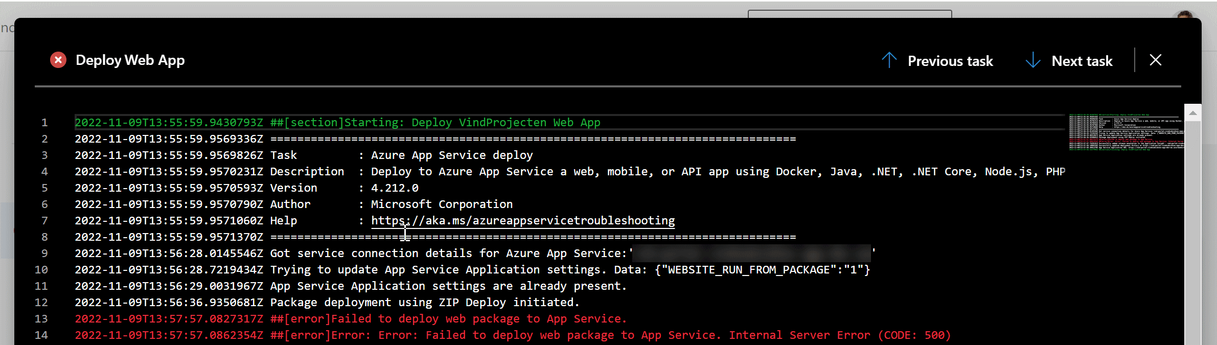 Fix the deployment errors on your free App Service - CloudAppie