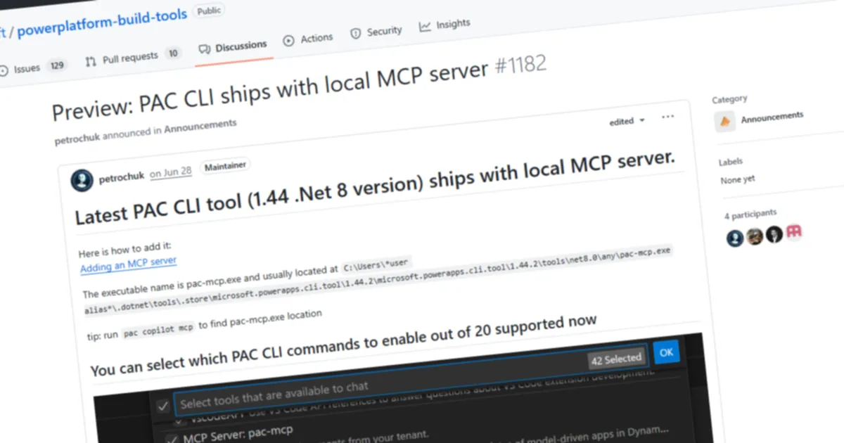 Power Platform CLI: Exploring the MCP Server Benefits - CloudAppie